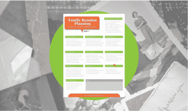 Family Reunion Planning Checklist Free Download - Family Tree Magazine