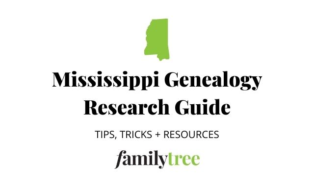 Mississippi Genealogy Articles and Resources