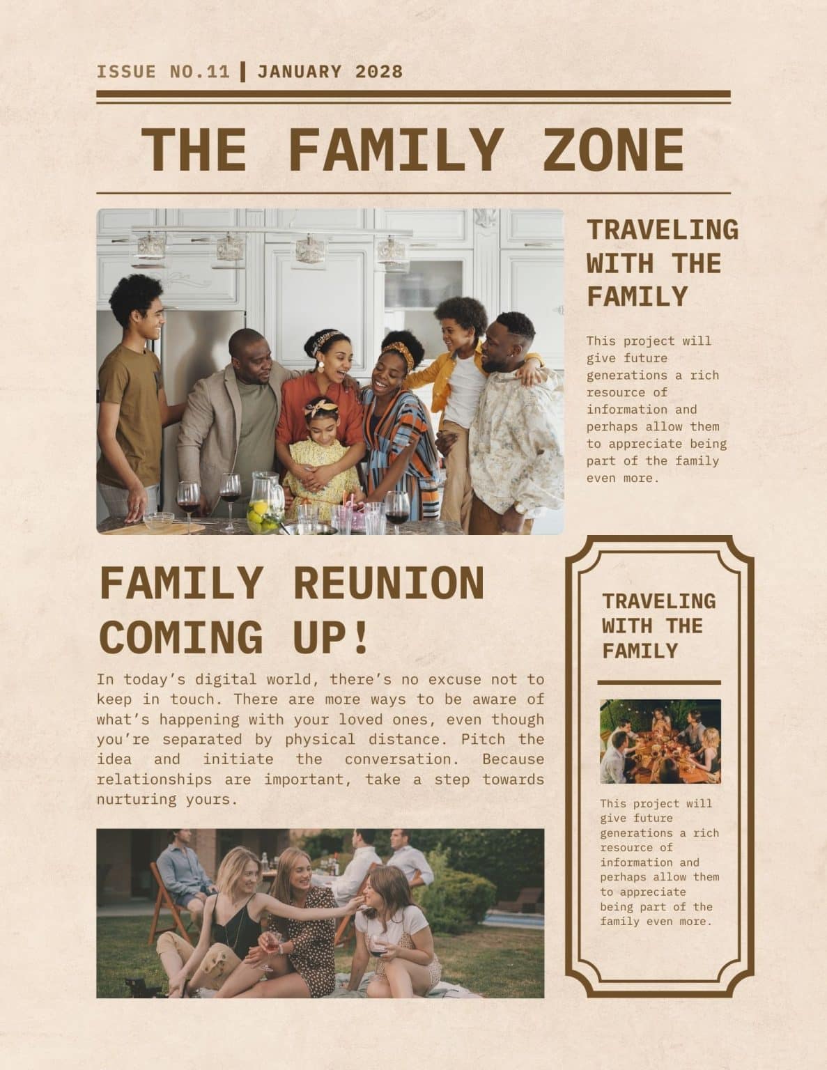 5 Simple But Fun Genealogy Projects You Can Do on Canva - Family Tree ...