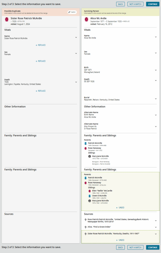 The FamilySearch Family Tree: How to Add and Edit Profiles - Family ...