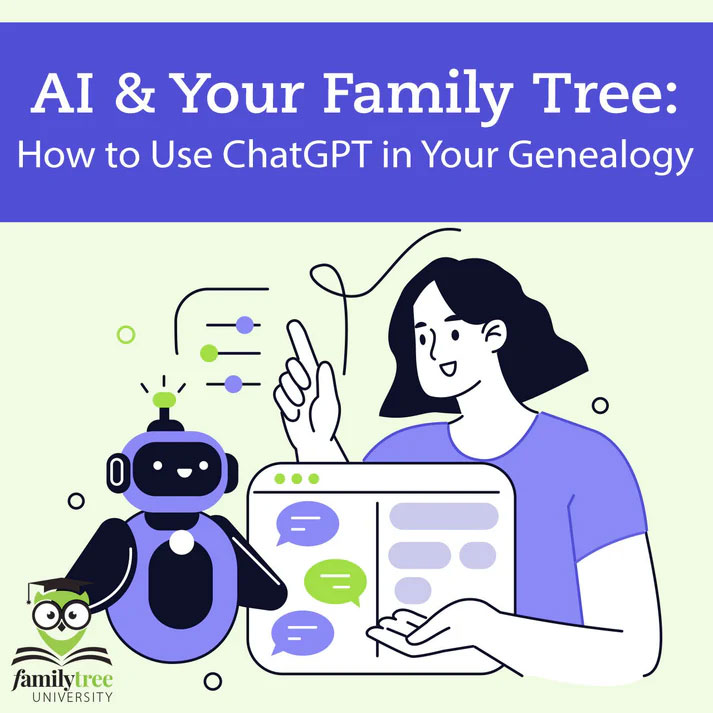Ad - AI and your family tree - Rebroadcast - Family Tree Magazine