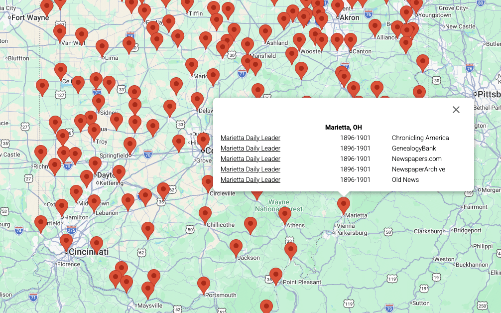 Newspaper Finder: A New Tool for Searching Old Newspapers (Review and ...